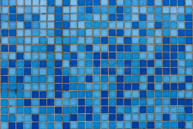 Photo of blue mosaic tiles stock image. Image of home - 91375871