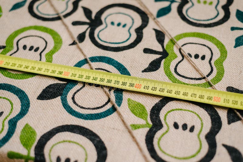 Photo Board Project, Measure the String Lines Stock Image - Image of ...