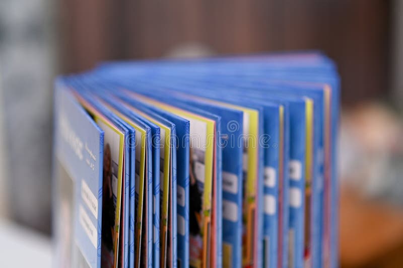 Photo Books with Open Pages. Stock Photo - Image of page, album: 327920740