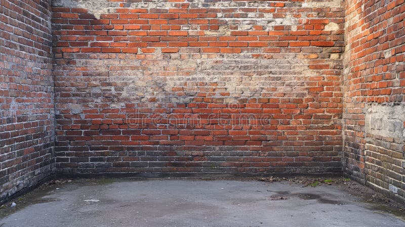 Photo brick wall corner stock photo. Image of aesthetic - 393707148