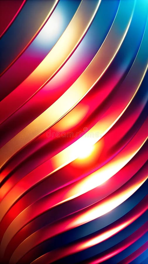Bright Abstract Wallpapers for Mobile Devices. Stock Illustration ...