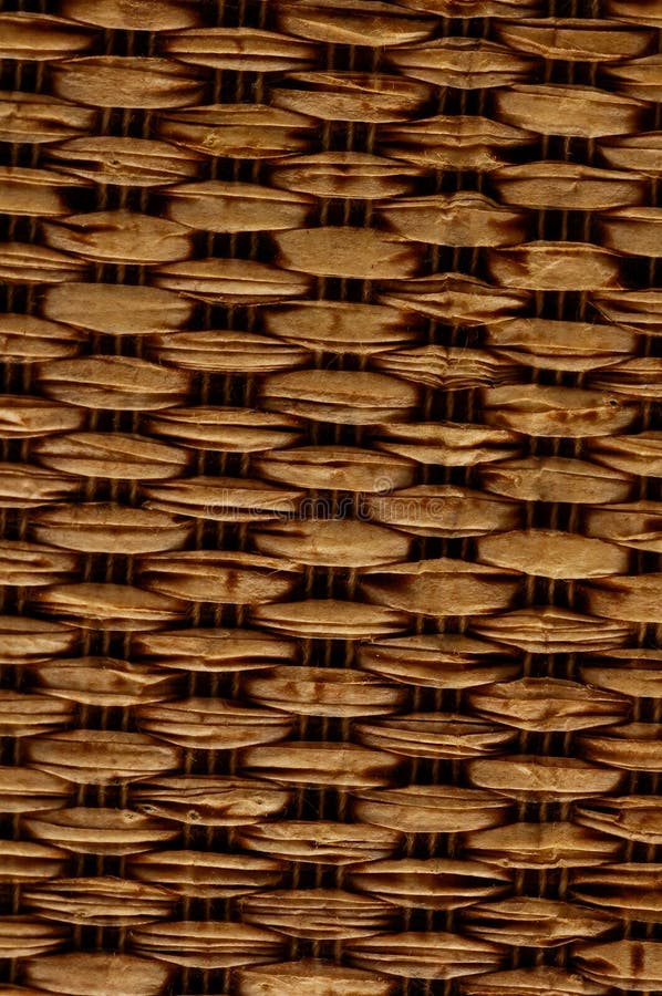 Brown Textured Braided Vimini Background Stock Illustration ...