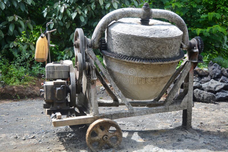 Photo of Building Material Mixer, Modern Heavy Equipment for ...