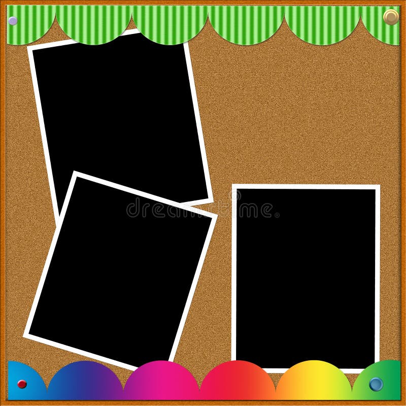 Photo Bulletin stock illustration. Illustration of advertise - 1941404