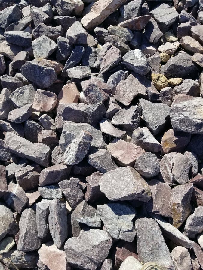 Photo of a Bunch of Large and Small Rocks Stock Image - Image of ...