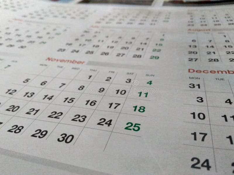 Photo of a calendar stock image. Image of date, calendar - 117997651