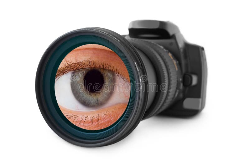 Camera, Simple Concept Logo Stock Vector - Illustration of electronics ...