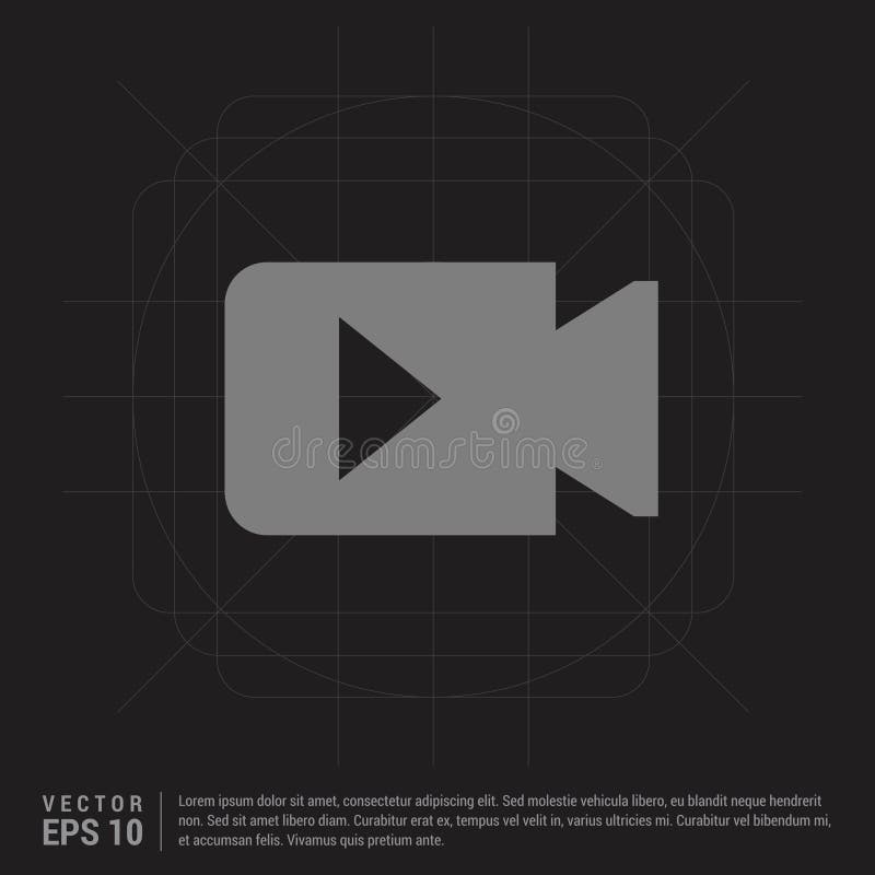 Photo Camera Icon - Black Creative Background Stock Vector ...