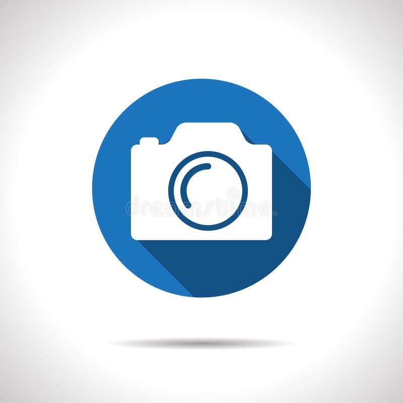 Photo Camera Illustration. Taking Picture Vector Icon Stock ...