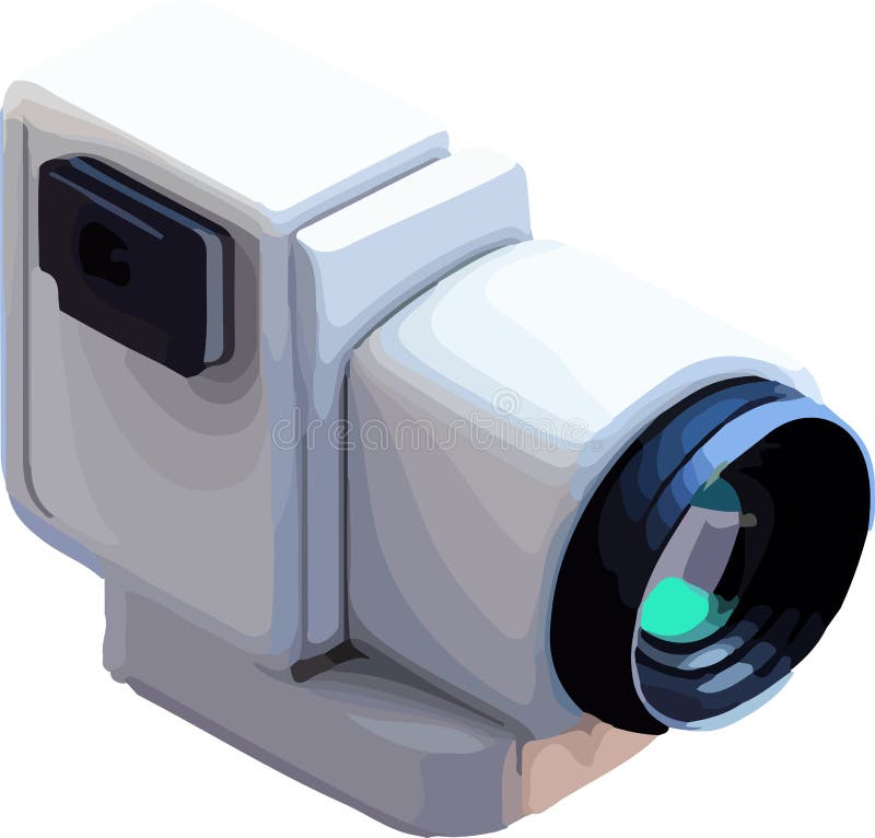 Photo Camera. Isolated Camera. Isometric Camera. Vector Photo Camera ...