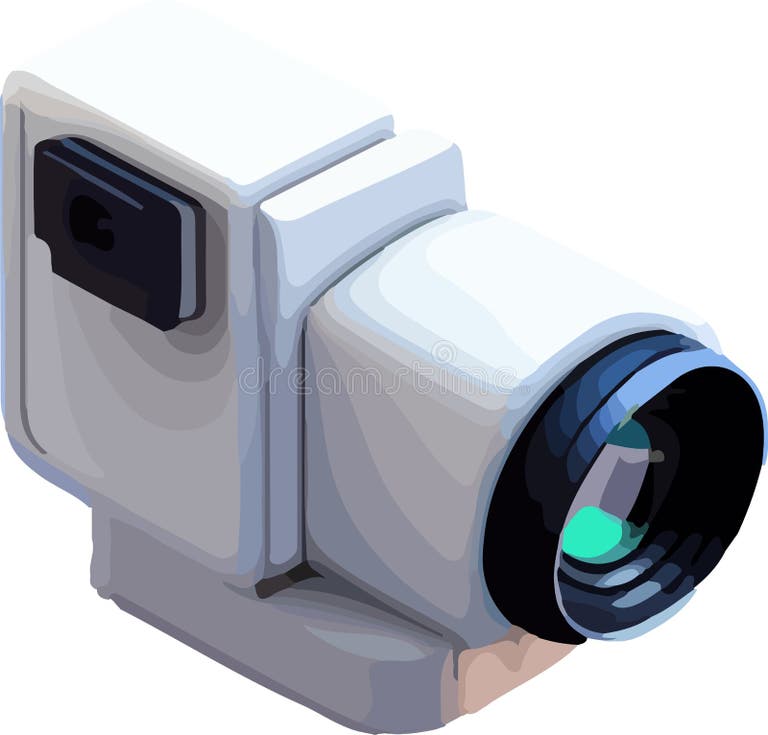 Photo Camera. Isolated Camera. Isometric Camera. Vector Photo Camera ...