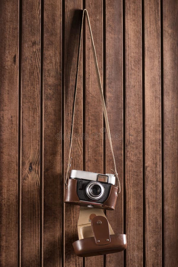 Photo camera stock photo. Image of hanging, professional - 59541752