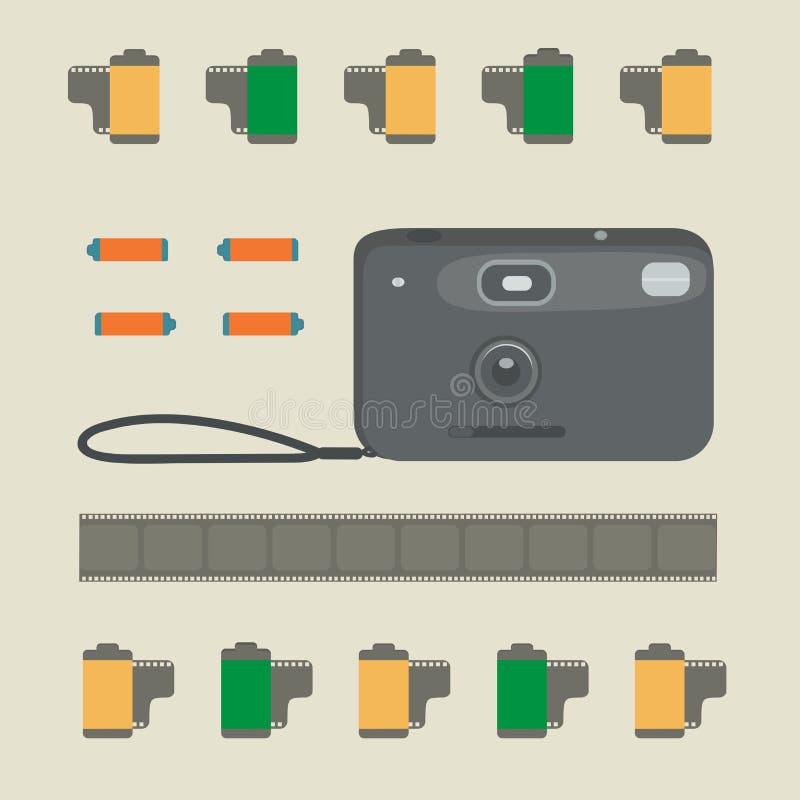 Batteries Camera Stock Illustrations – 176 Batteries Camera Stock ...
