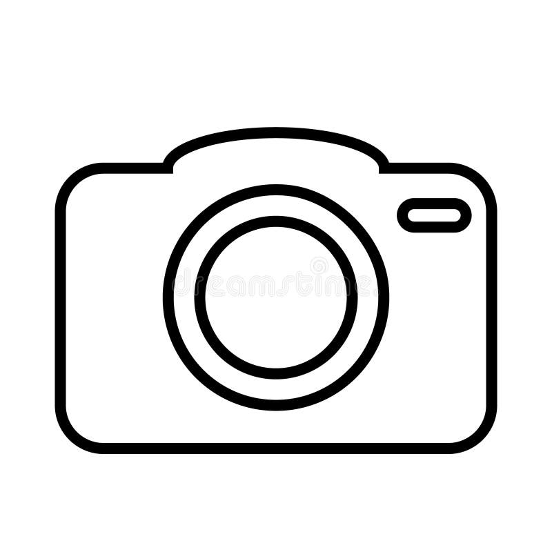 Photo Camera Vector Icon. Cam Vector Icon. Photo Camera Illustration ...