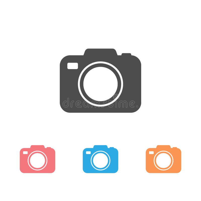 Photo Camera Button, Icon, Web, Symbol, App, Ui. Vector Stock Vector ...