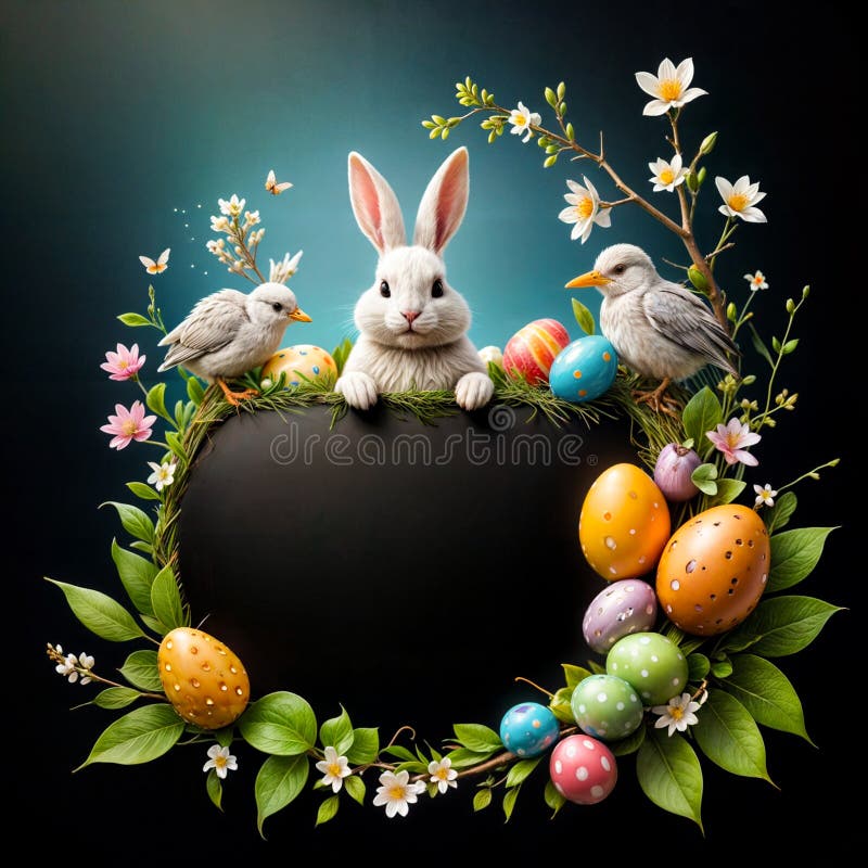 The Photo Captures a Bright and Joyful Easter Atmosphere Filled with ...