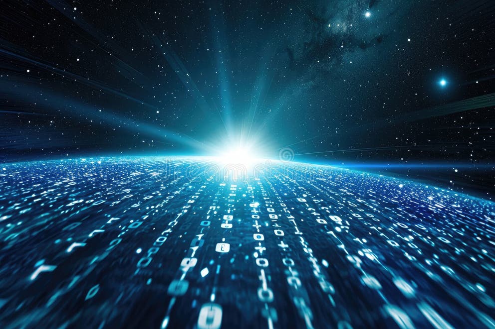 The Photo Captures a Dazzling Array of Lights, Filling the Entire Space with a Vibrant and ...