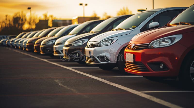 A Photo of a Car Rental Fleet Management System Stock Illustration ...