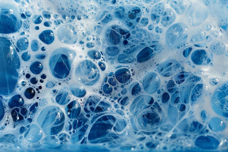 Photo of Car Wash Foam and Small Bubbles. Background Texture for ...