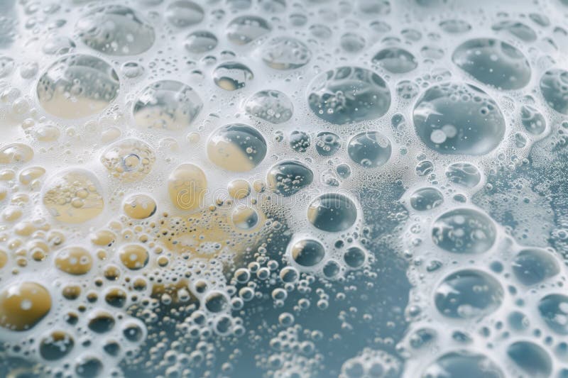 Photo of Car Wash Foam and Small Bubbles. Background Texture for ...