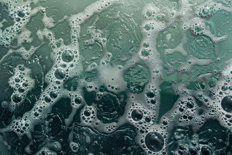 Photo of Car Wash Foam and Small Bubbles. Background Texture for ...