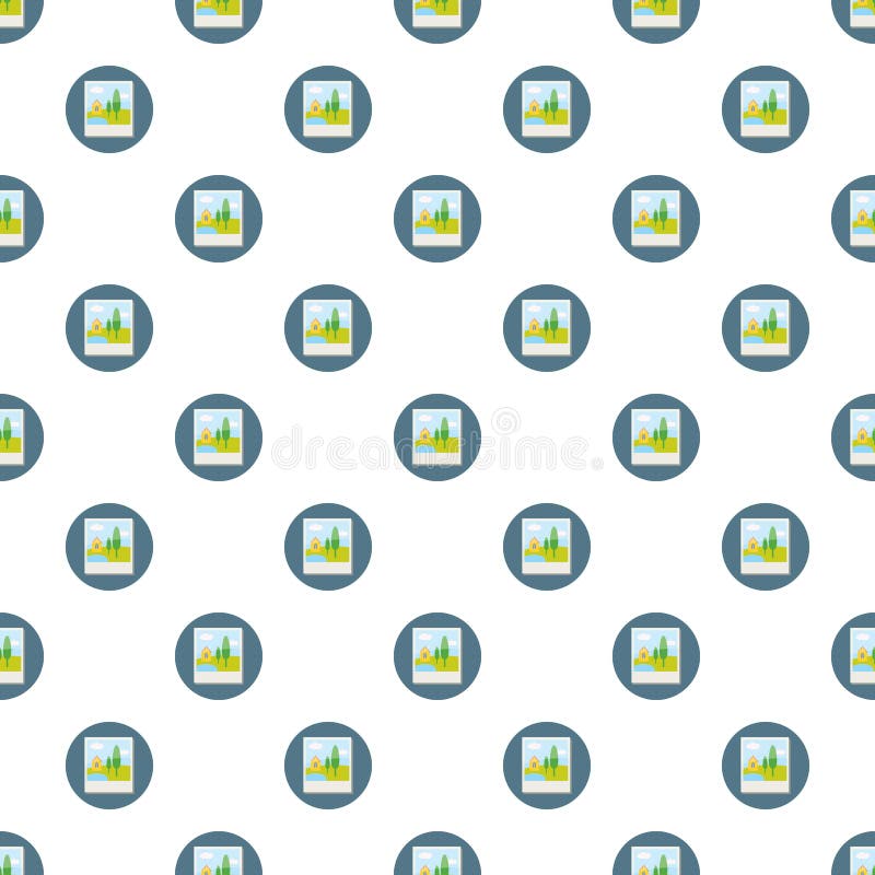 Photo card pattern stock vector. Illustration of pattern - 98320019