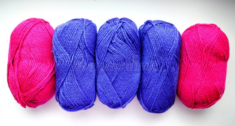 A Photo of a Close-up of Acrylic Threads Stock Image - Image of fiber ...