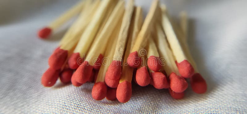 Photo of Close Up of Matchsticks Stock Image - Image of home ...