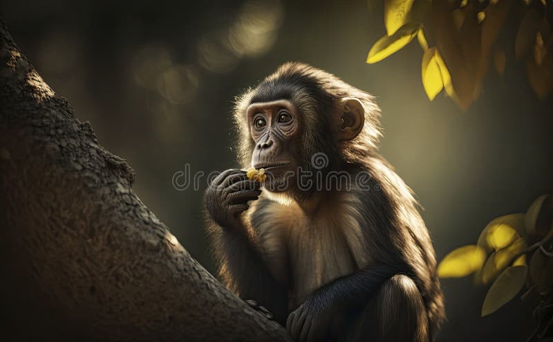 Side Profile Monkey Stock Illustrations – 280 Side Profile Monkey Stock ...