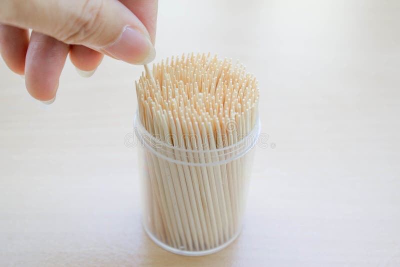 Photo of Close Up Toothpicks Stock Photo - Image of abstract, group ...