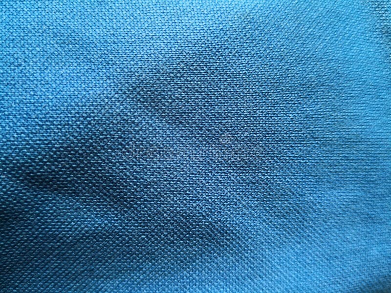 Photo of Cloth with a Slightly Rough Texture in Blue Stock Photo ...