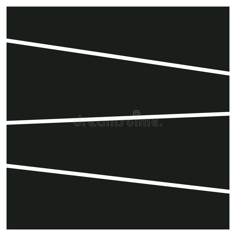 Photo Collage Frame Vector Icon Illustration Manga Panel Collage Frames ...