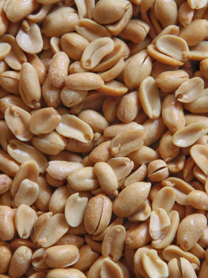 Photo of a Collection of Fried Peanuts. Stock Image - Image of group ...