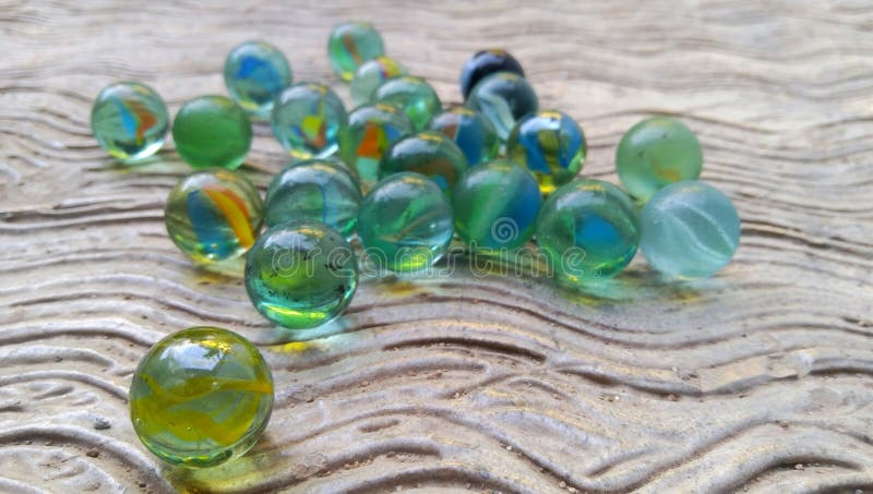 Photo of a Marble on the Floor Stock Image - Image of close, ball ...