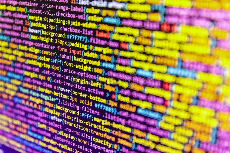 Photo of Computer Digital Background. SEO Concepts for Better SERP ...