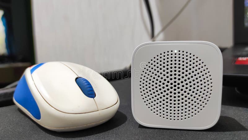 Mouse and Speaker - Stock Photo Stock Image - Image of multimedia ...