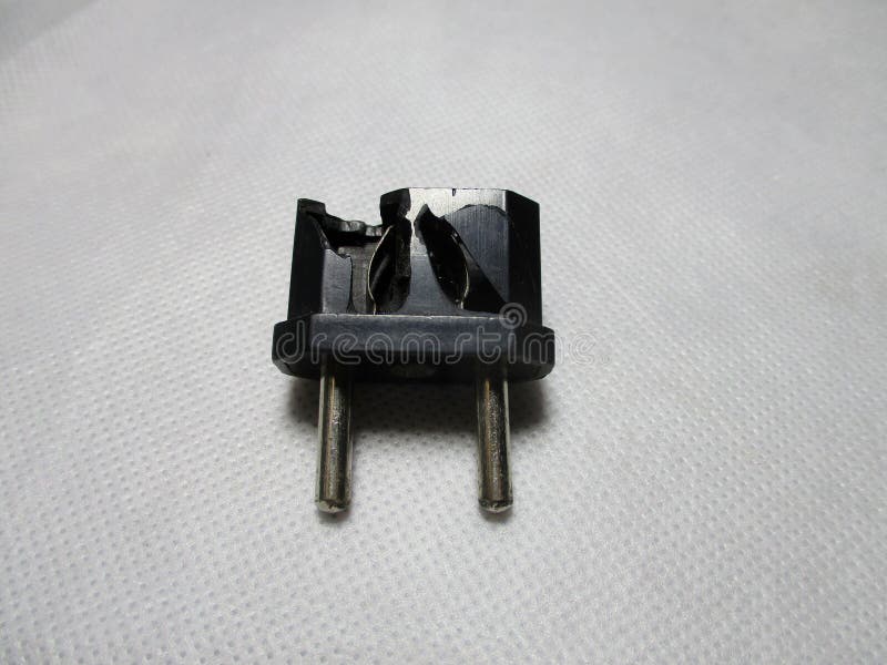 Connection of a cable stock photo. Image of adapter - 267484690