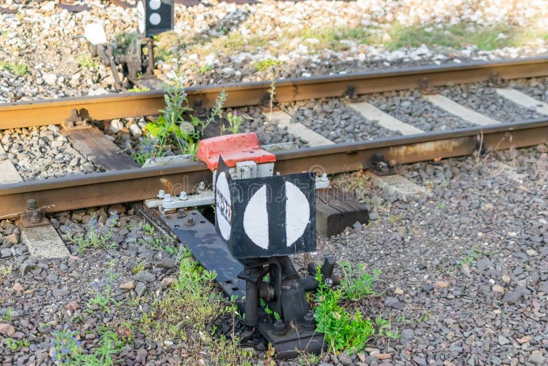 Photo Construction of a New Railway Line Stock Image - Image of journey ...