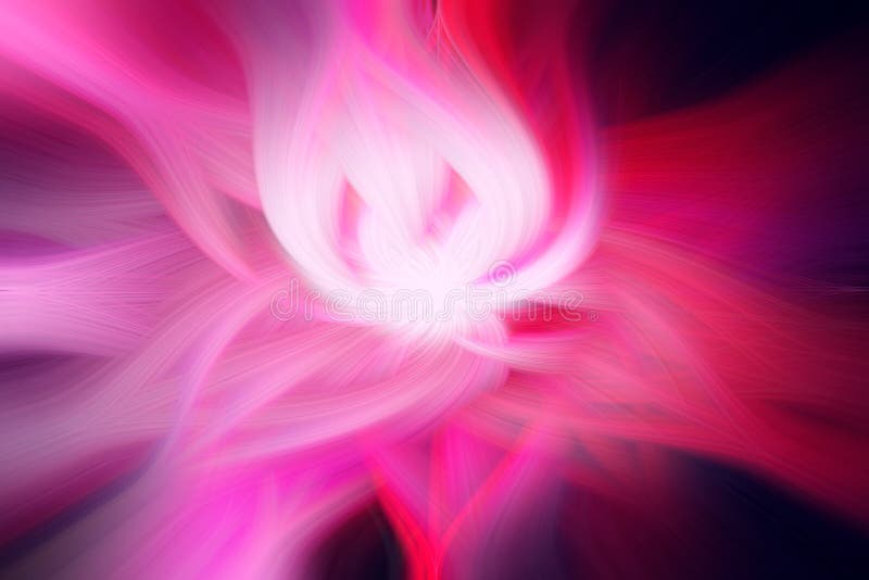Pink and White Flower Twirl, Abstract Design Stock Image - Image of ...