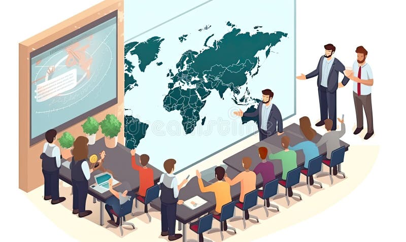 Photo of a Crowd of People Gathered in Front of a Large Projection ...