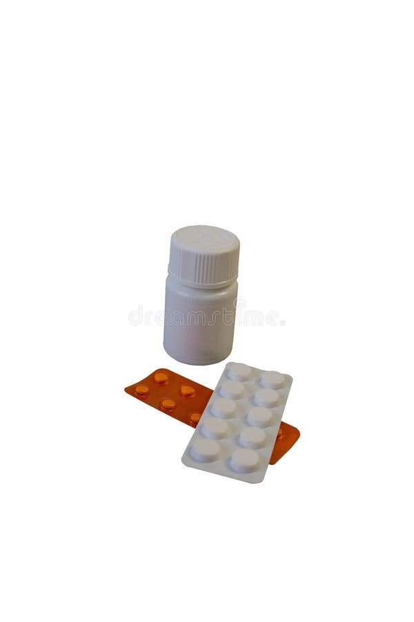 Photo Cut Out Tablets, Drugs on a White Background, Isolated Stock ...