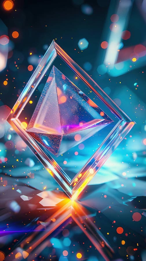 Photo of a 3D Risk Management Logo with a Bright Eyecatching Background ...