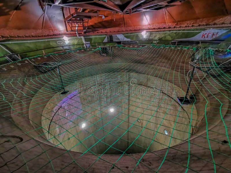 Photo of a Deep Soviet Abandoned Nuclear Weapons Launch Mine Stock ...