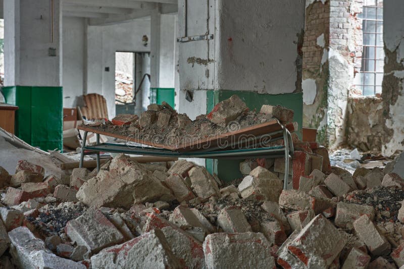 Photo from Demolition Textile Factory Stock Photo - Image of demolished ...