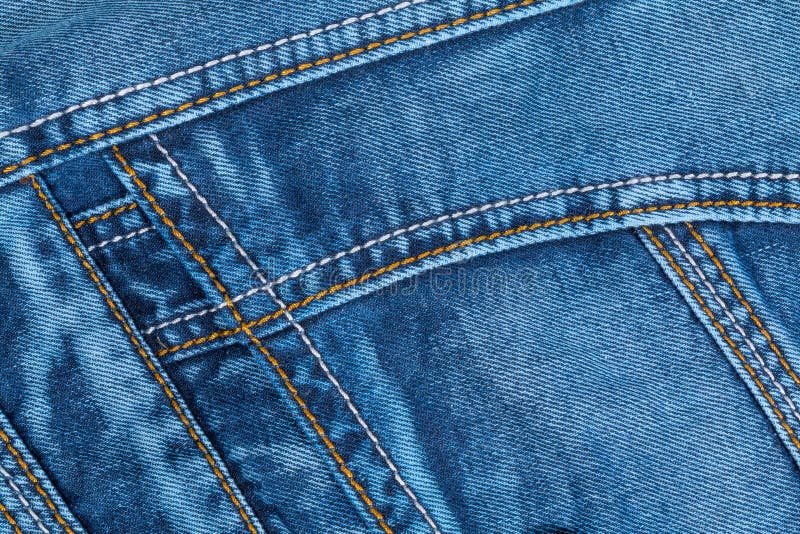 Photo of Denim Pants from Above. Stock Photo - Image of clothing ...