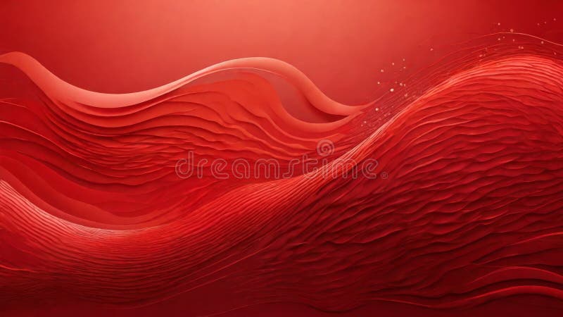 The Red Waves stock illustration. Illustration of smooth - 315369884