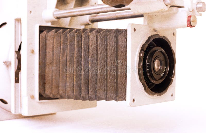 Photo Developing Equipment - Old Lens Stock Photo - Image of black ...