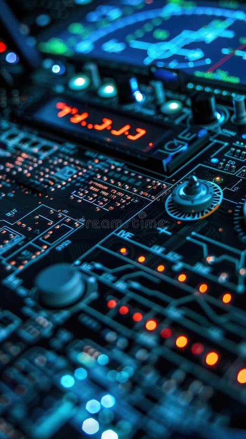 Photo of a Digital Interface Showing Electric Car Performance Metrics ...