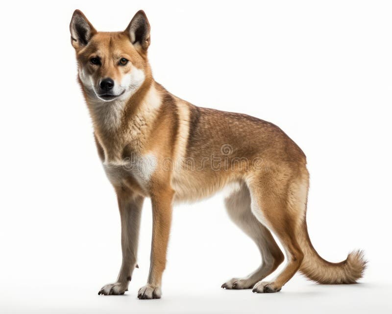 Photo of Dingo Also Called Warrigal Visible in Full Figure Isolated on ...