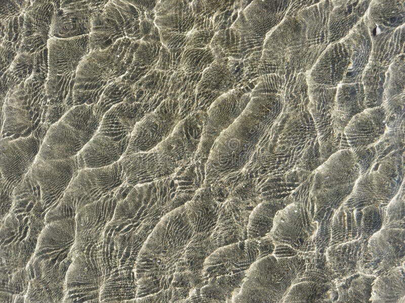 Photo Documentation of Ripples in Shallow Sea Water Stock Photo - Image ...
